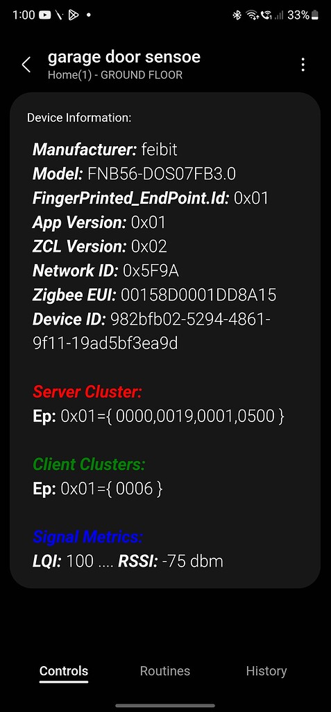Contact sensor suddenly changed - Connected Things - SmartThings Community