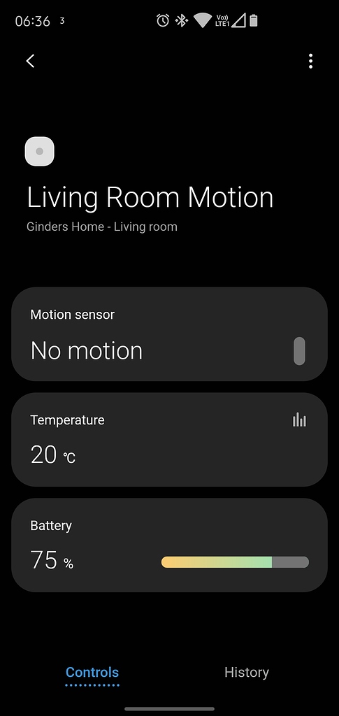 SmartThings Motion Sensor Battery Level incorrect - Devices & Integrations - SmartThings Community