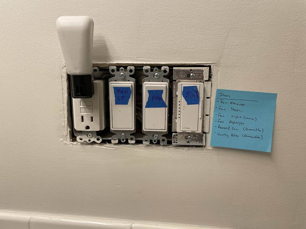 Best multiplex smart switches (bonus points for dimming!) - Devices ...