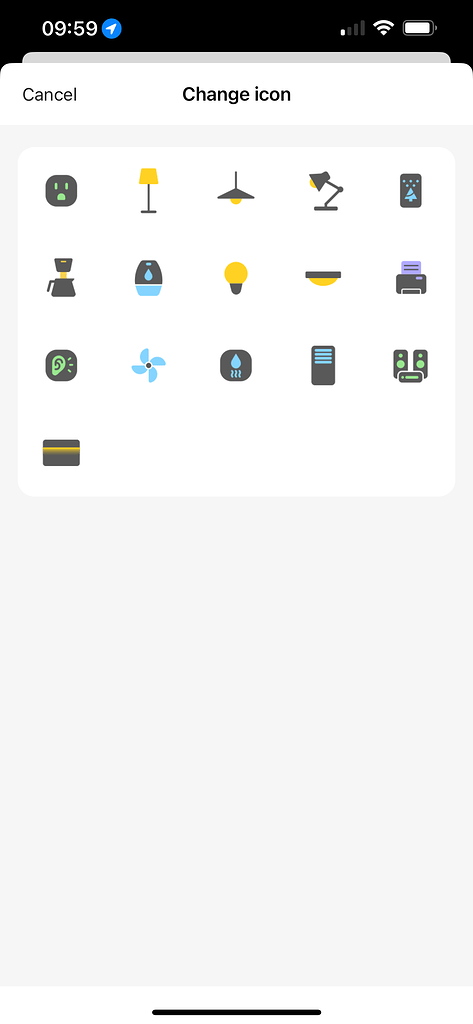 Add to default device icons Smartthings App IOS - Features & Feedback ...