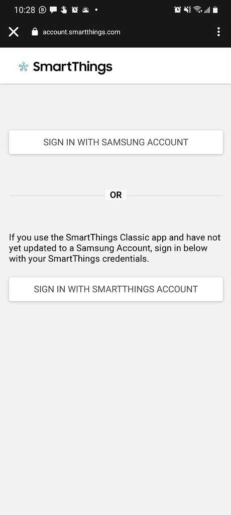 Smartthings api log in to give access - Devices & Integrations ...