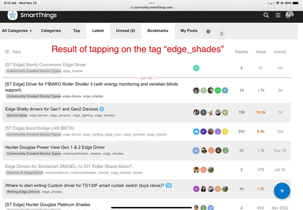 FAQ: Using the quick browse lists without the community wiki - Meta - SmartThings Community