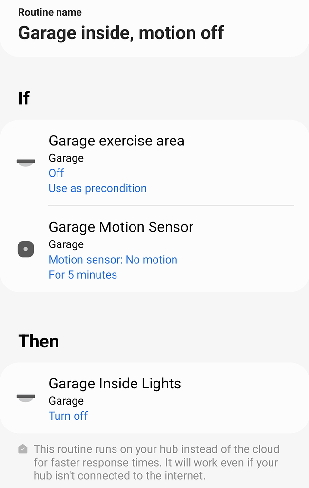 Motion Sensors Automation Issue Smartapps And Automations Smartthings Community
