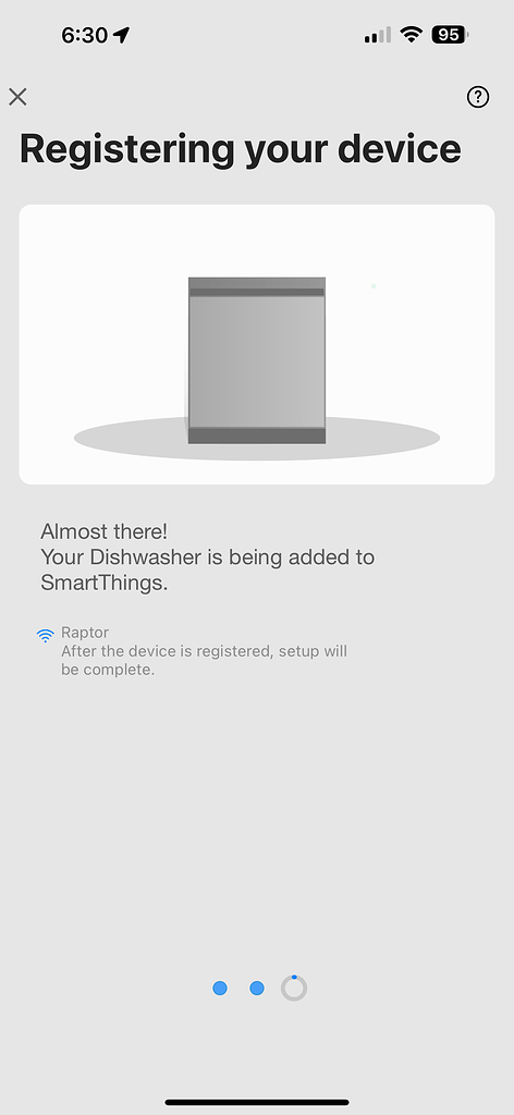 Cannot add appliances (dishwasher and refrigerator) to SmartThings app - Devices & Integrations ...