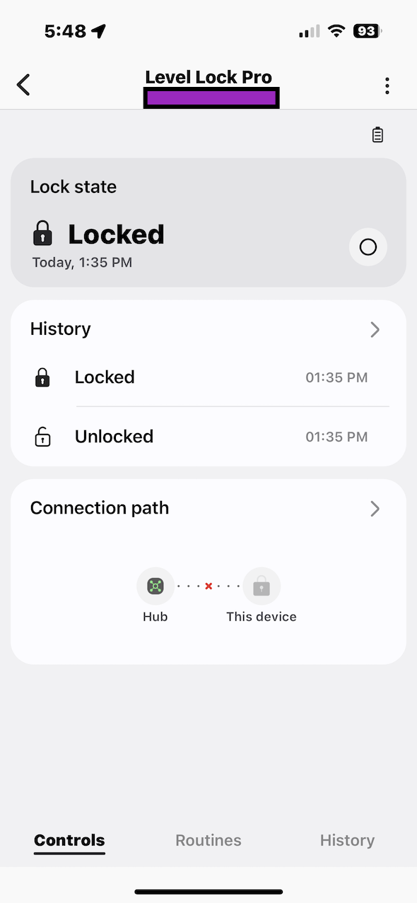 Level Lock Pro - Connected Things - SmartThings Community