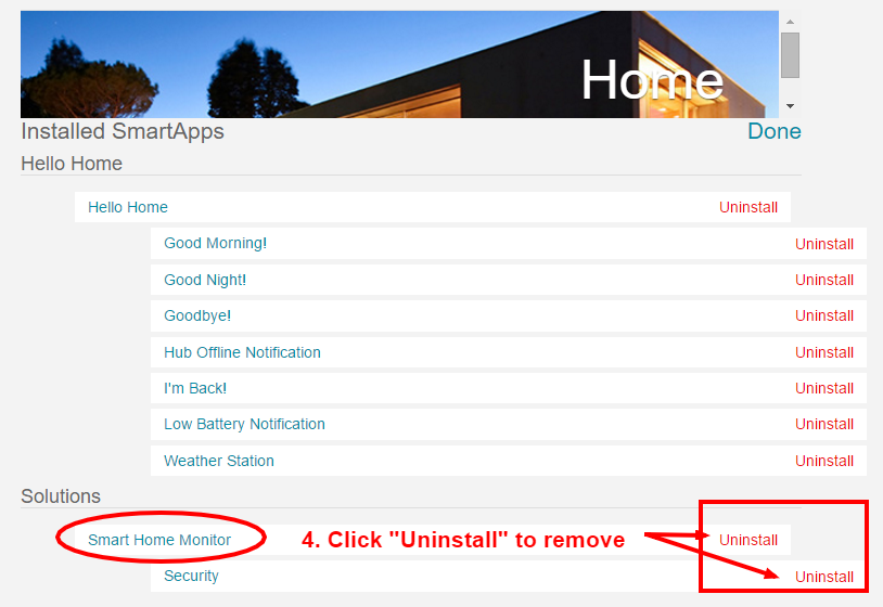 How to remove Multiple Smart Home Monitor from Dashboard or Solutions ...