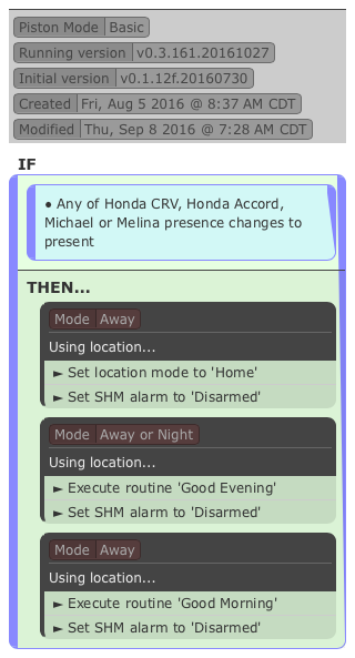 FAQ Routine, routines: How do you use them? (SmartThings Classic) - Page 2 - FAQ - SmartThings ...