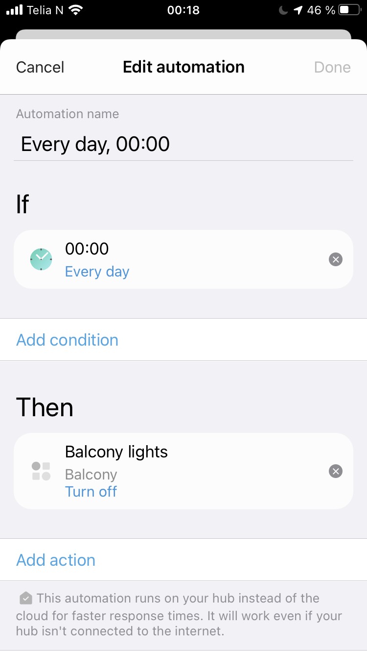 Local Automation 10 Minutes Late Smartapps And Automations Smartthings Community