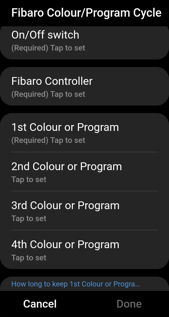 Need help creating a routine - SmartApps & Automations - SmartThings Community