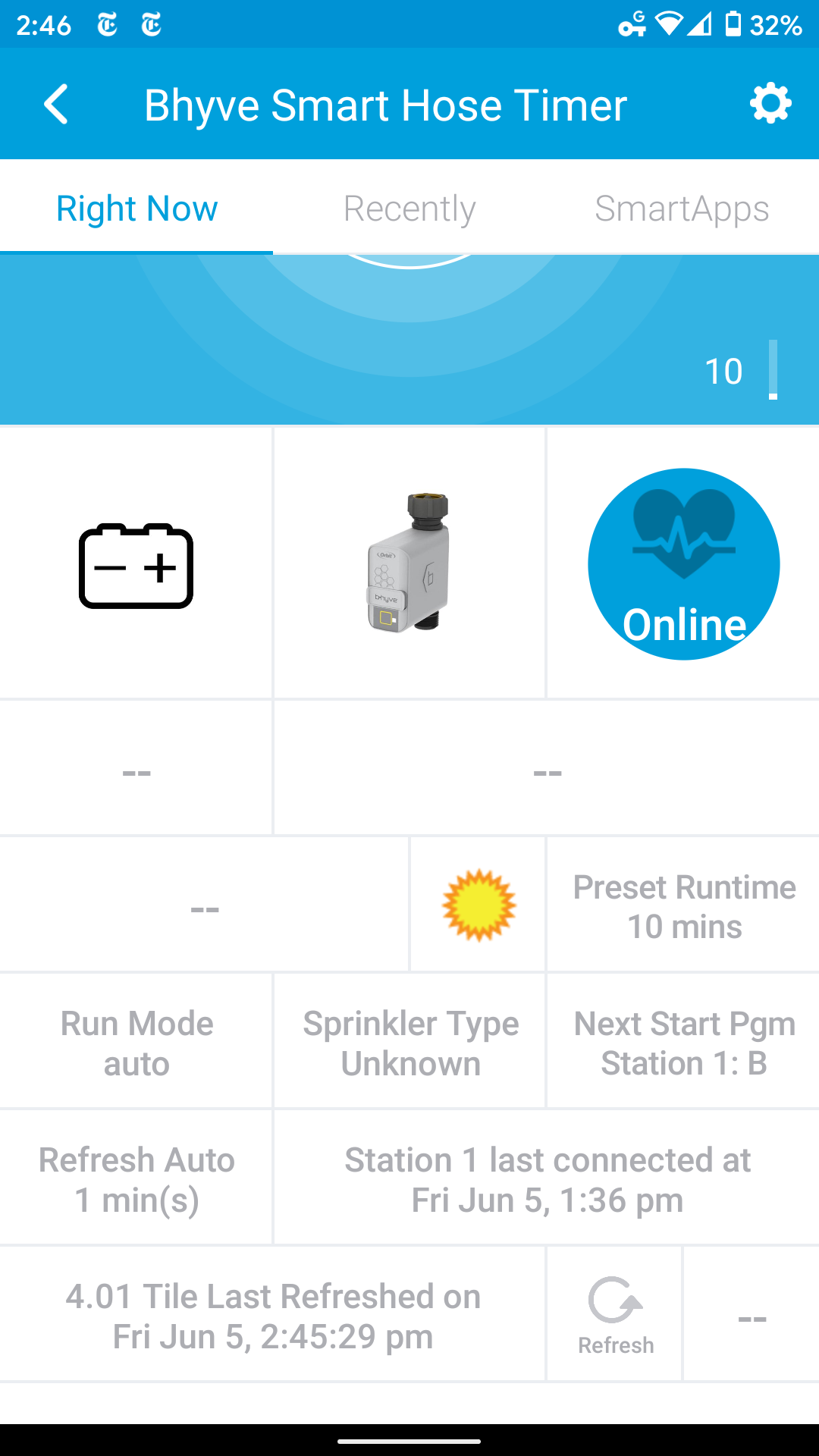 [DEPRECIATED] Orbit Bhyve Controller - Hose Faucet Timer Integration ...