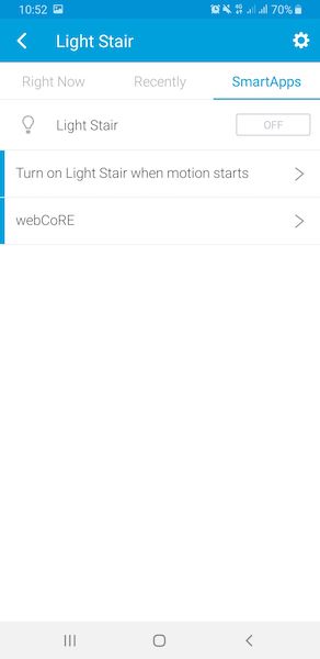 The light is on without any motion - SmartApps & Automations - SmartThings Community