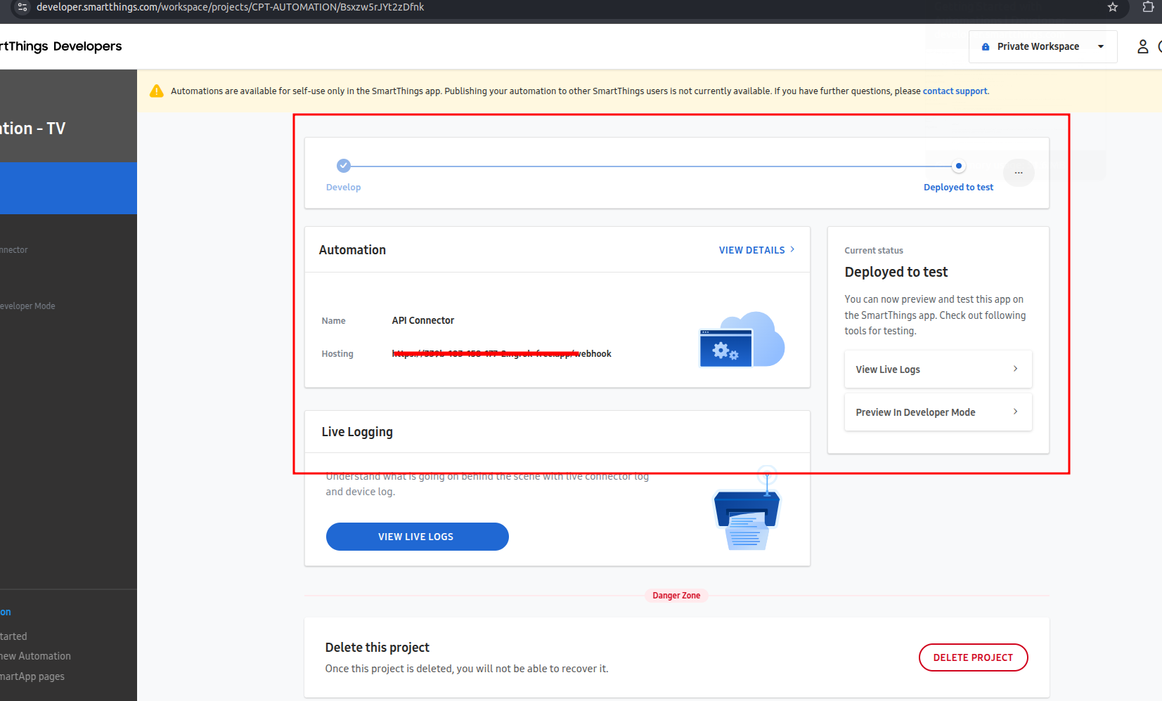 Oauth 2 Guide For Automation Connector To Be Able To Control Existing Devices On Smartthings Via