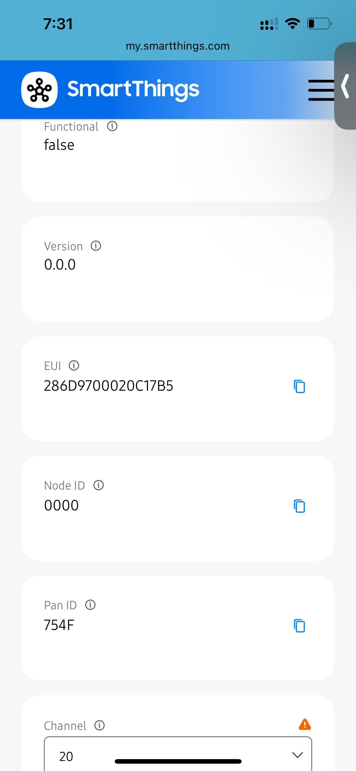 Off line Zigbee devices - Devices & Integrations - SmartThings Community