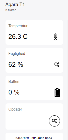 Aqara Temperature, Humidity, & Air Pressure (T1 Triple Sensor) Not Showing Air Pressure ...