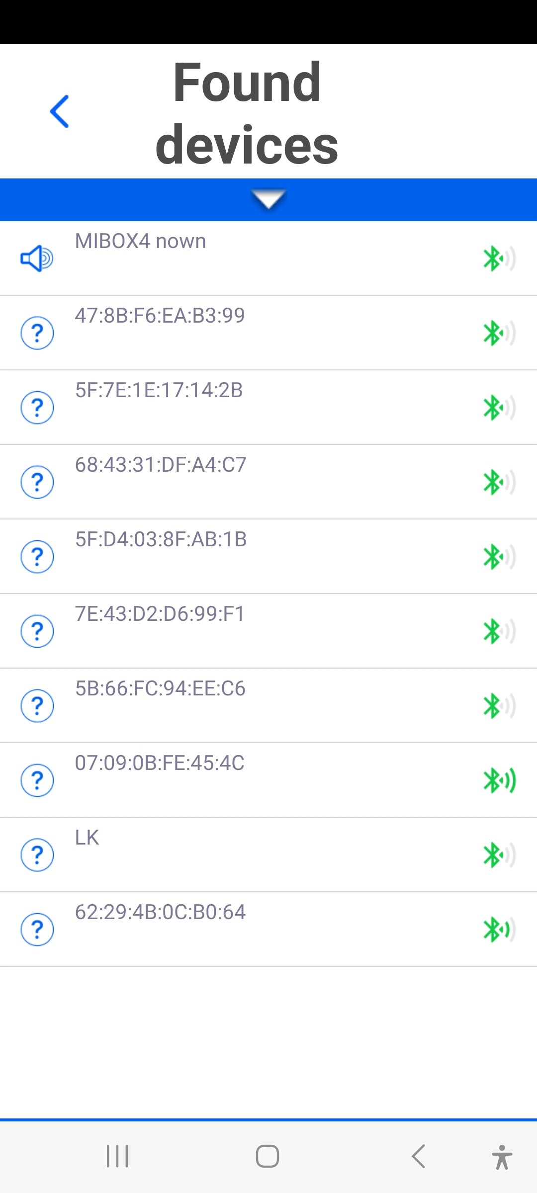 Is bluetooth mac address of samsung galaxy phone stored in smartthings ...