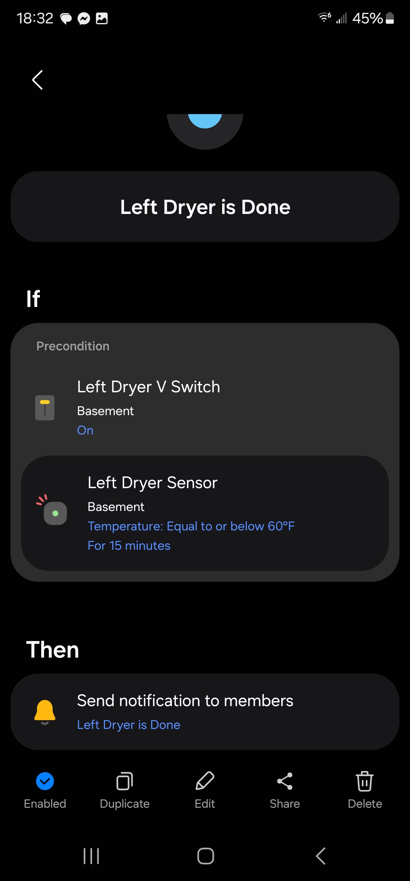 Sensor routine setup and alerting - Devices & Integrations - SmartThings Community