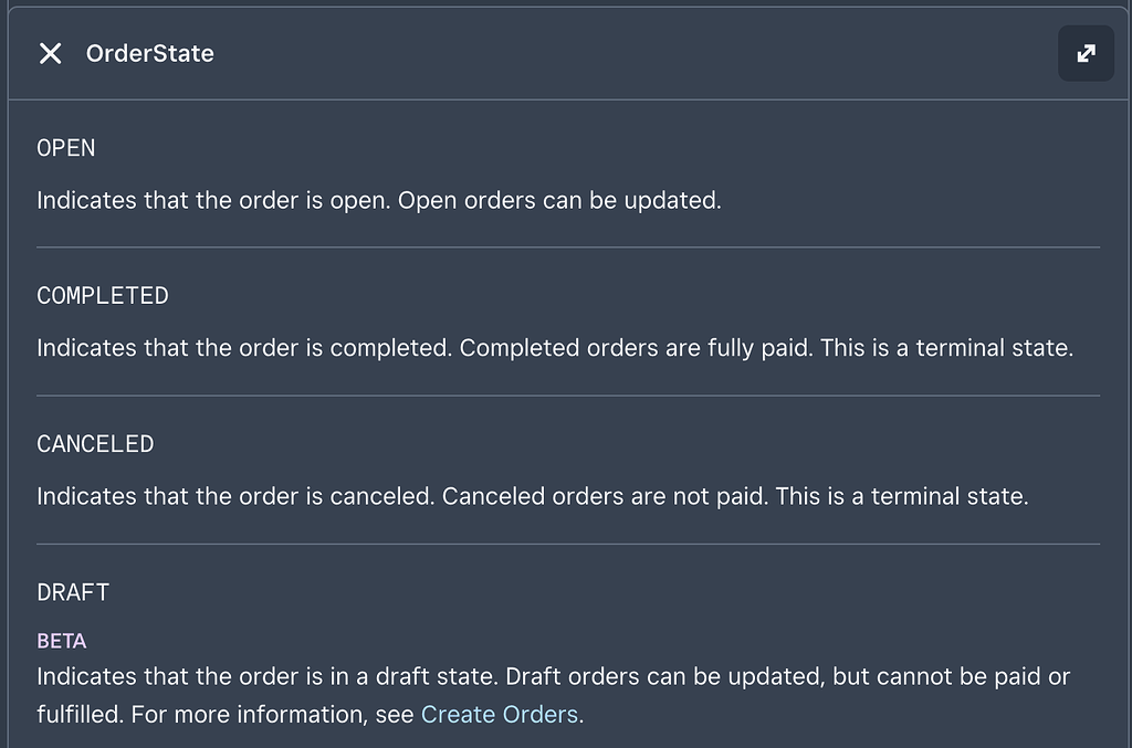 Payment Status detailed information - Questions - Square Developer Forums