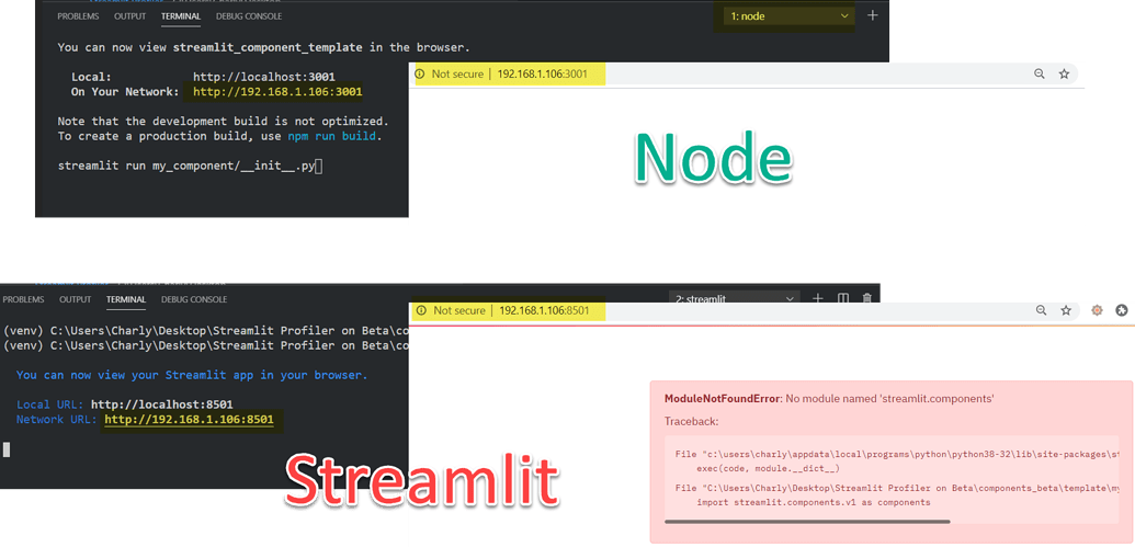 Pandas Profiling - Custom Components - Streamlit