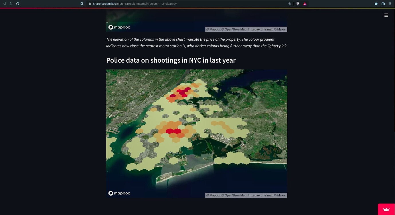 Pydeck Charts not generating on deployed apps - #2 by Kanak - Community Cloud - Streamlit