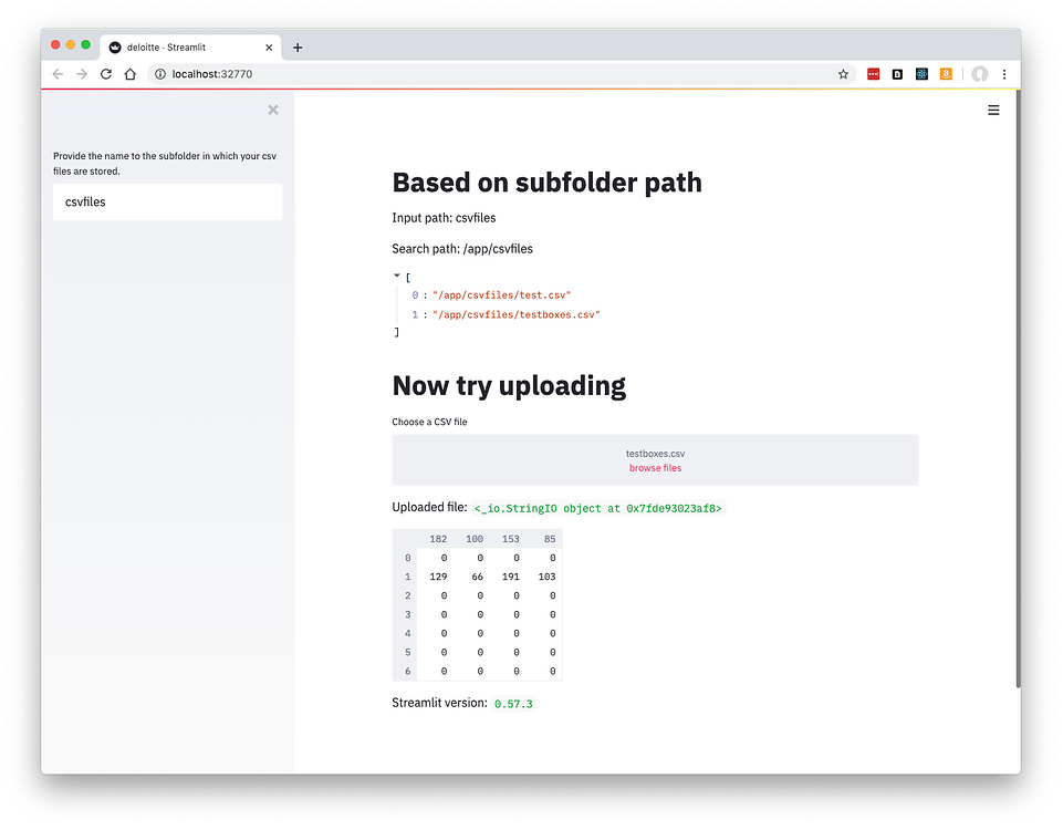 How to most easily share your streamlit app locally? - Page 2 ...