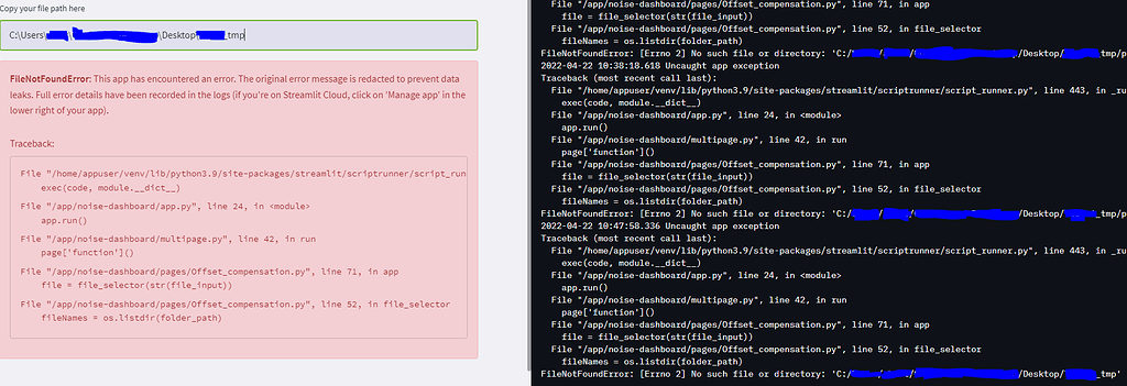 Fails To Find Local File Filenotfounderror Errno 2 No Such File Or