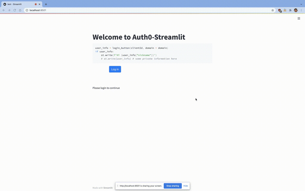 New Component: auth0_component, a simple way to authenticate a user ...