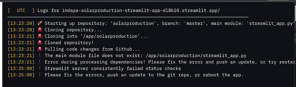 Entrypoint file when deploying on multi-page app on streamlit cloud - Deployment - Streamlit