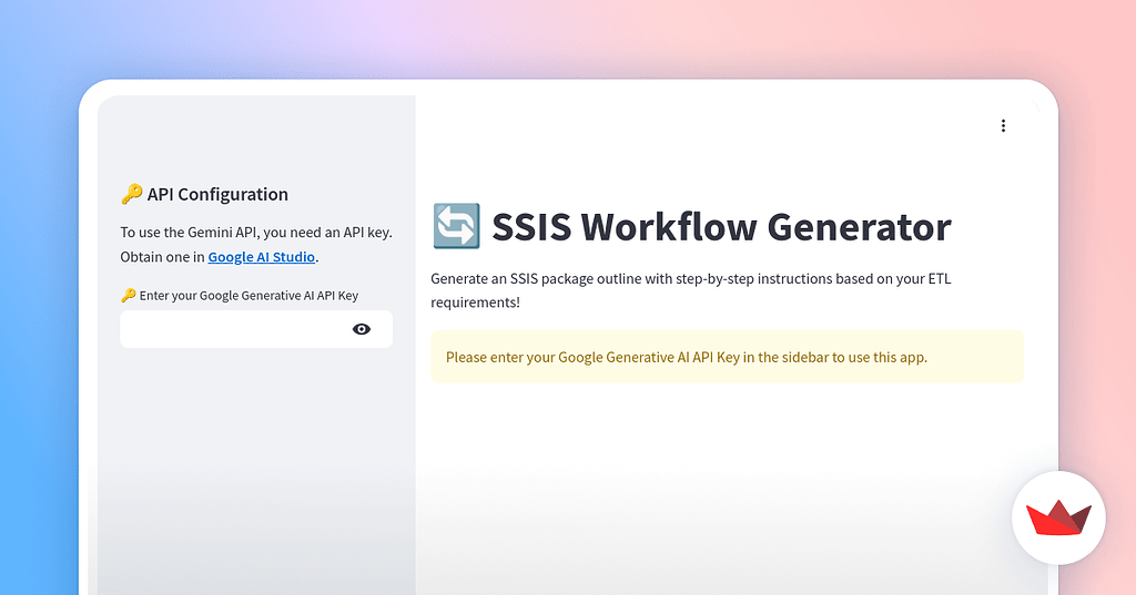 New joganut/ssis-workflow Streamlit App - Show the Community! - Streamlit