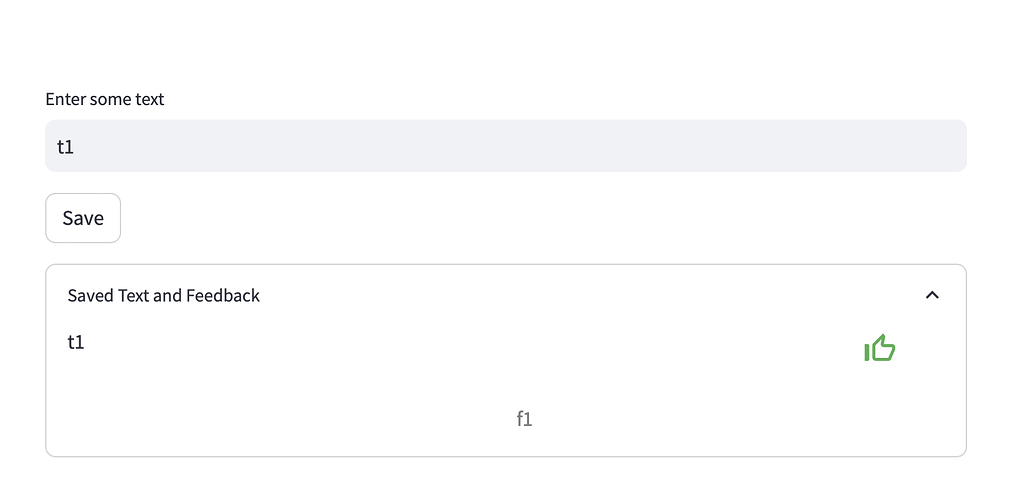 Trouble Using Streamlit Feedback Either Resetting A Single Or Storing State Of Multiple