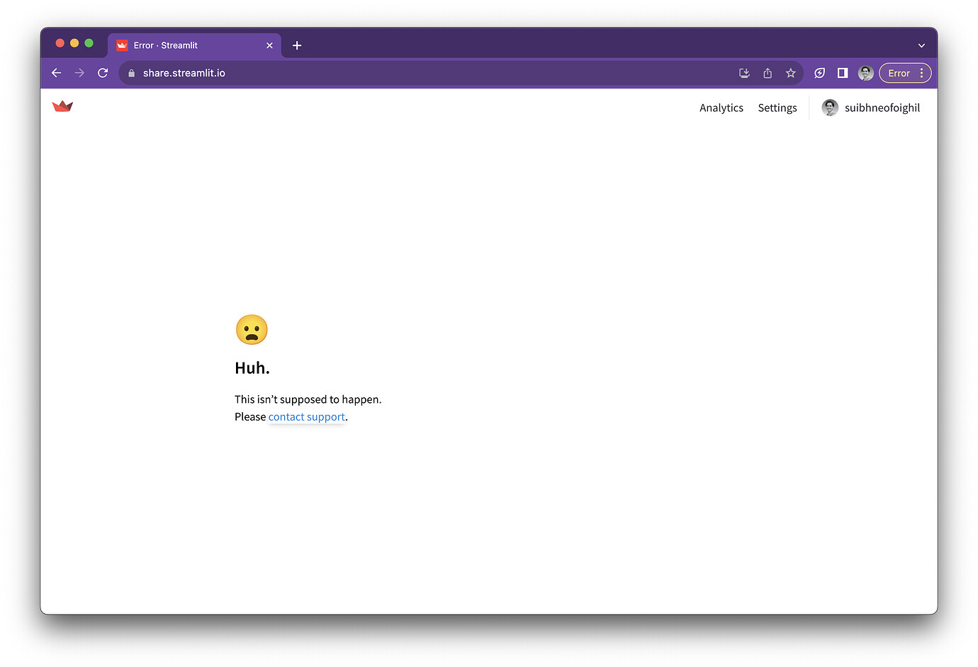 Is share.streamlit.io down? - Community Cloud - Streamlit