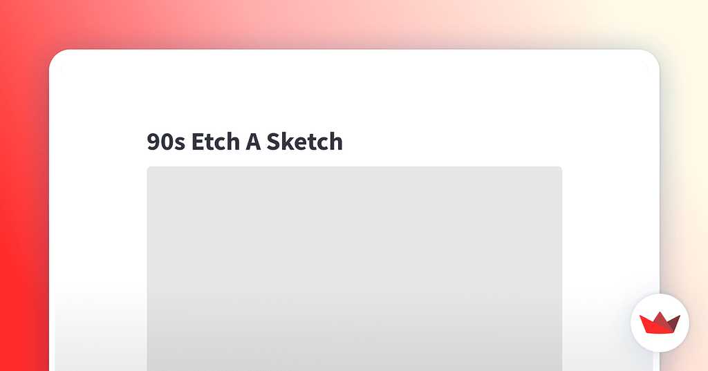 Etch A Sketch App on streamlit - Show the Community! - Streamlit