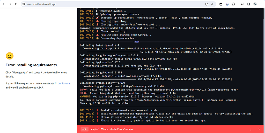 ERROR: Could not find a version that satisfies the requirement python-magic-bin==0.4.14 ...