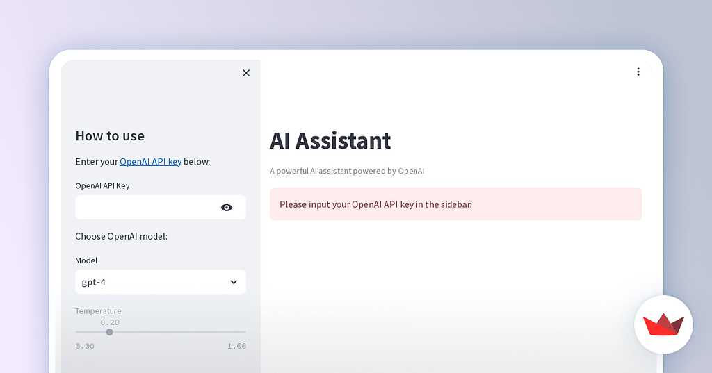 New sharonmordechai/ai-assistant-with-db Streamlit App - Show the Community! - Streamlit