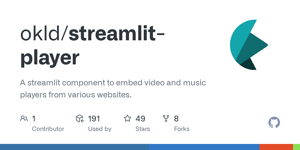 Streamlit Player - Custom Components - Streamlit