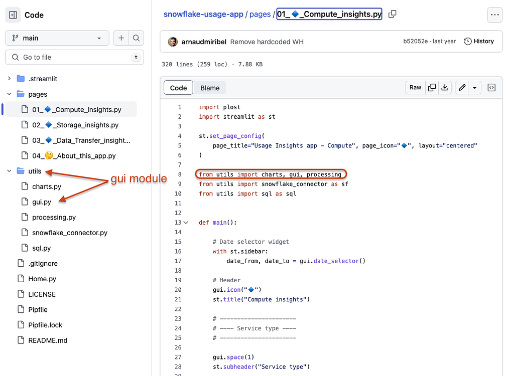 Package utils doesn't have gui module - Using Streamlit - Streamlit