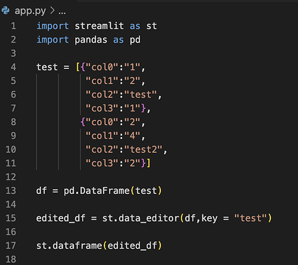 St.data_editor edits are not caputured? - Using Streamlit - Streamlit
