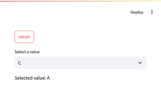 Rerun Causes Widget Value To Reset In Python But Not In Browser Using
