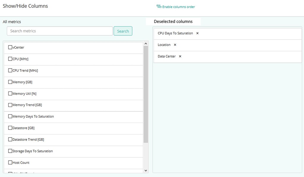 Column selection in the dashboard - Using Streamlit - Streamlit