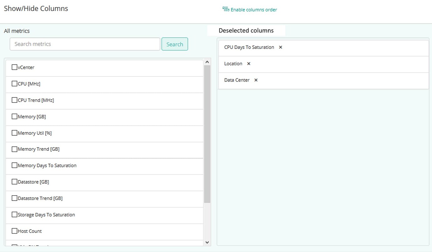 Column selection in the dashboard - Using Streamlit - Streamlit