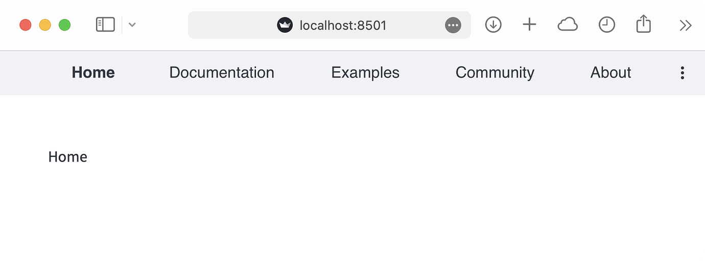 New Component Streamlit Navigation Bar Custom Components Streamlit