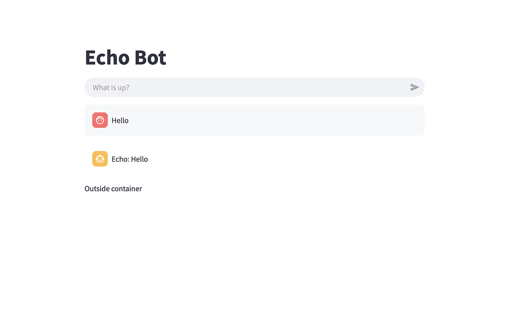 Chat Layout: st.chat_input inside a container - Using Streamlit - Streamlit