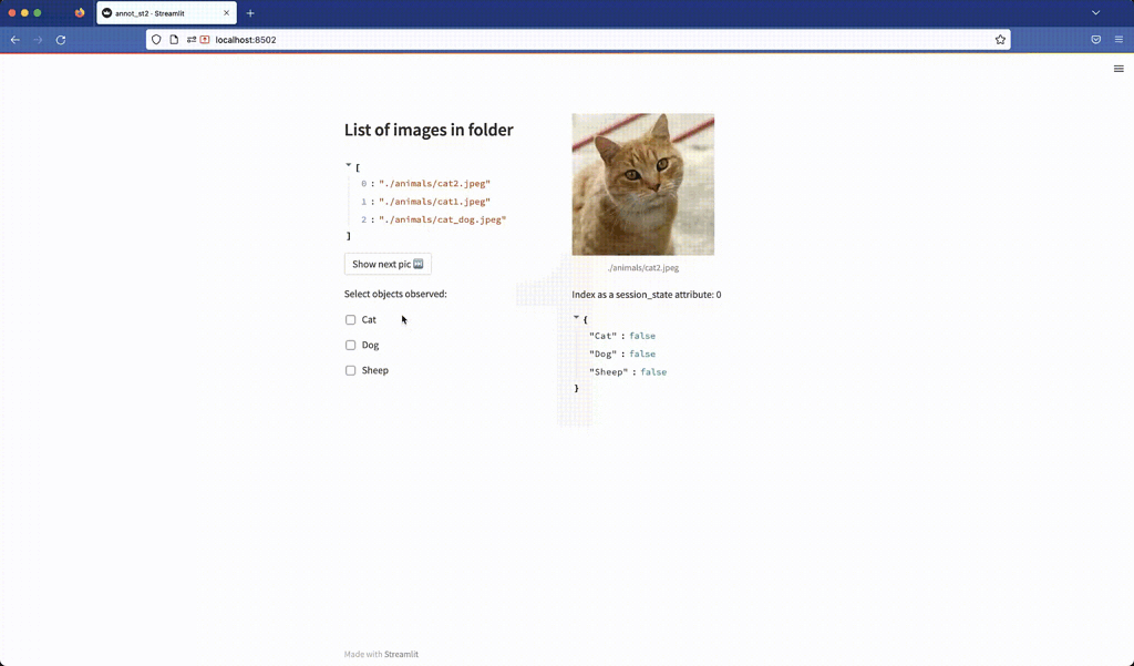 Checkbox and image keeps disappearing - Using Streamlit - Streamlit