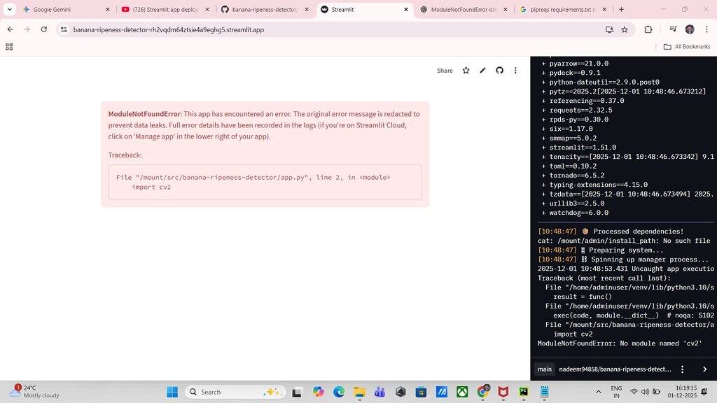 I am deploying my project, while deploying i am facing an error called ...