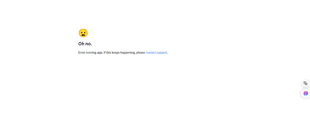 The File Is Getting Error While Running At Server Using Streamlit Streamlit 2974