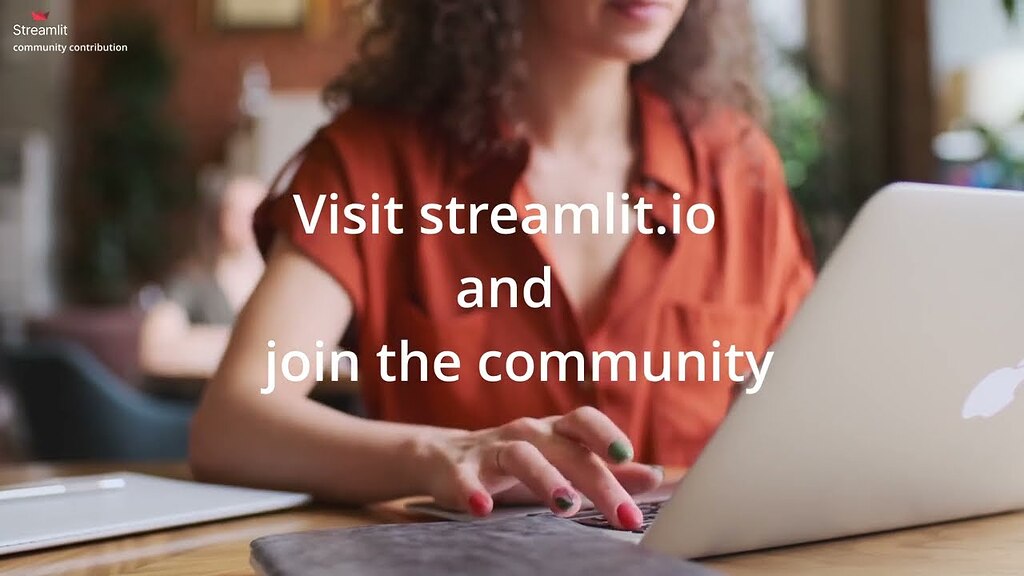 Yup, December is here. Time to start singing Streamlit Christmas songs ...