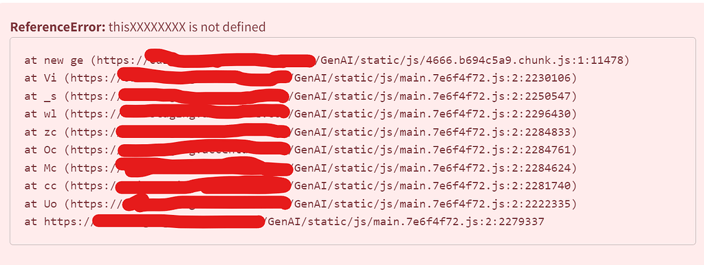 Issue with Streamlit app on AWS Beanstalk - Error: thisXXXXXXXX is not defined - Using Streamlit ...