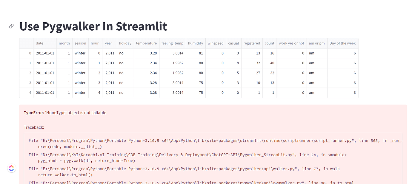 New Component: pygwalker - Custom Components - Streamlit