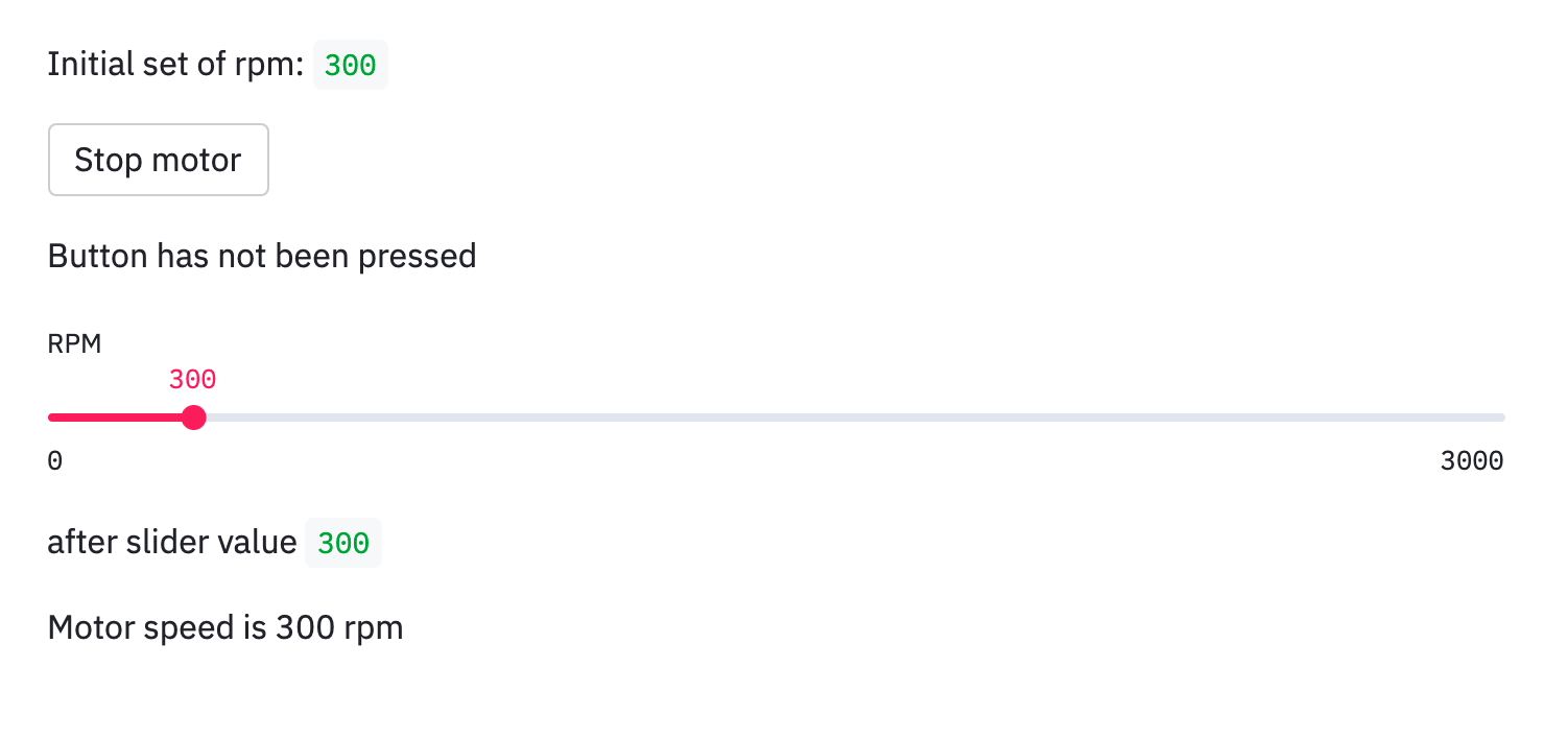 Issue with button and slider combination - Using Streamlit - Streamlit