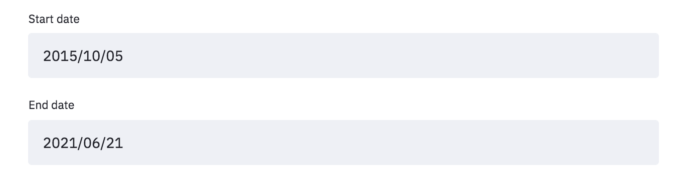 Display date selection side-by-side - Using Streamlit - Streamlit