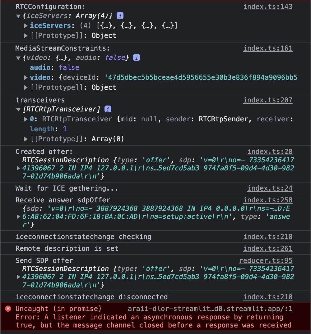 Inconsistent issue with streamlit-webrtc and streamlit - Community ... Inconsistent issue with streamlit-webrtc and streamlit - Community ...